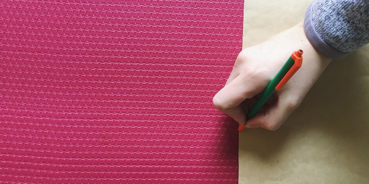 Upcycle Your Well-Loved Yoga Mat – b, halfmoon